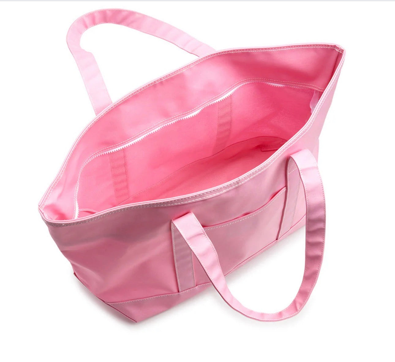 Trvl Maxi Tote- Coated Canvas – Madibells Designs & Custom Embroidery